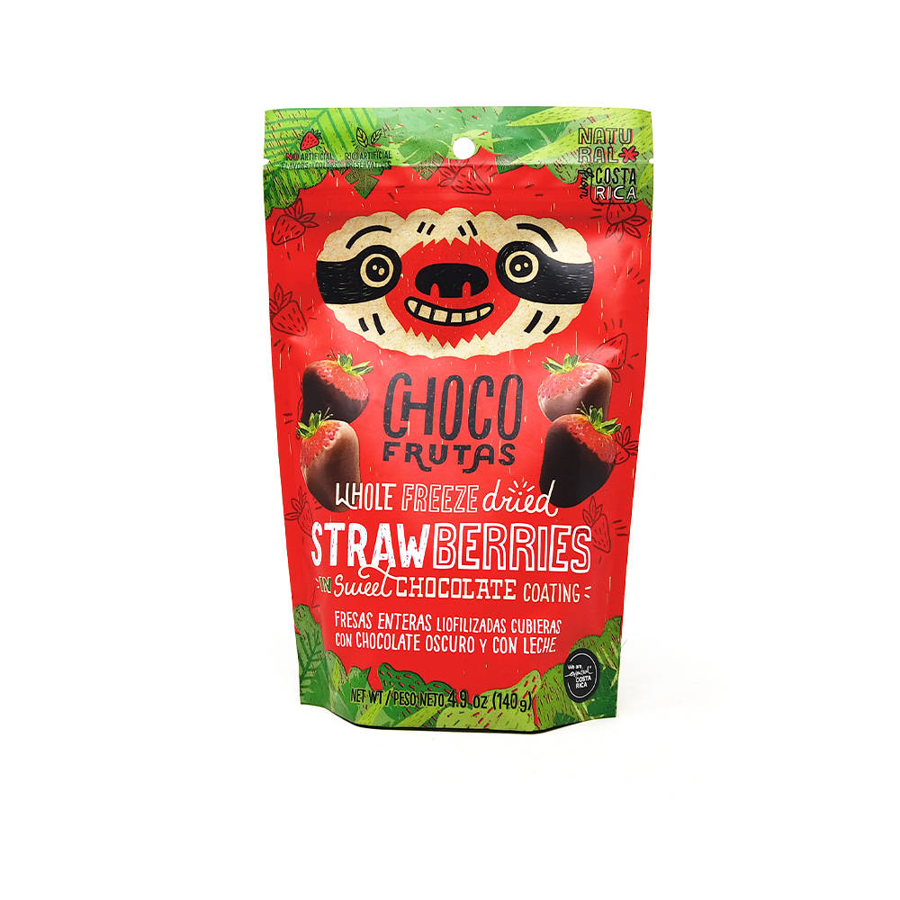 Chocofrutas Fresa Entera Recubierta De Chocolate 140G – El Mercadito ...