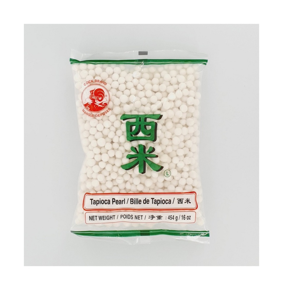 Tapioca Seca Perla Mediana Cock Brand 454g – El Mercadito Central